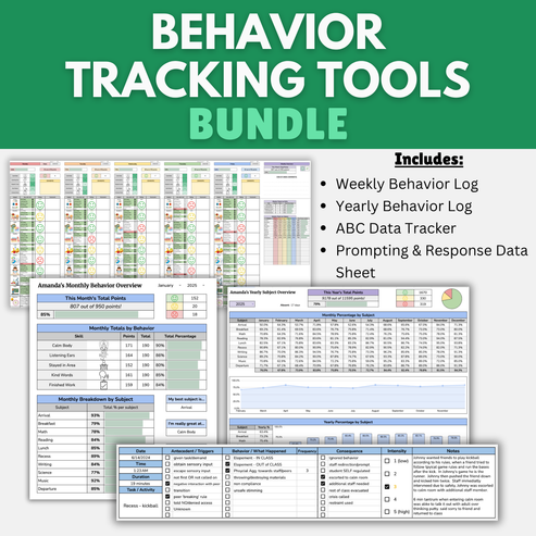 The Ultimate Behavior Tracking Bundle – Sheets that Teach
